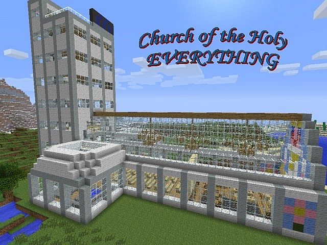 The Church of The Holy Everything Minecraft Map