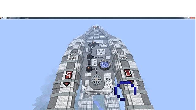 Battlestar inspired Builds Minecraft Map