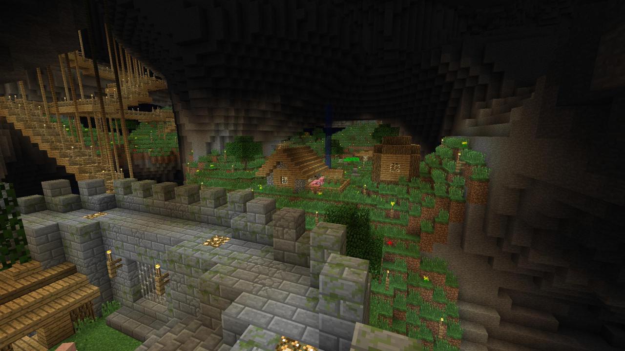 Underground World Minecraft Map