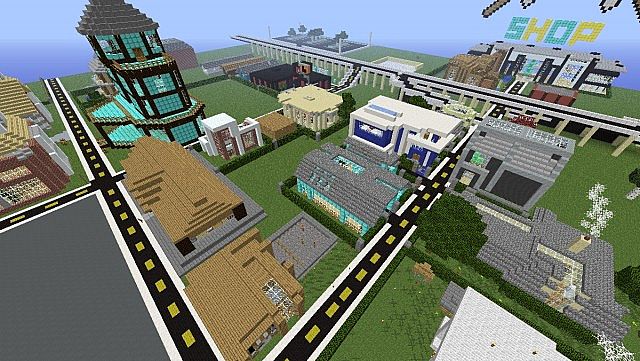 Realistic City Craft Minecraft Server