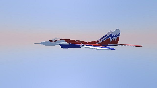 Mikoyan MiG-29 Minecraft Map