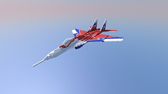 Mikoyan MiG-29 Minecraft Map