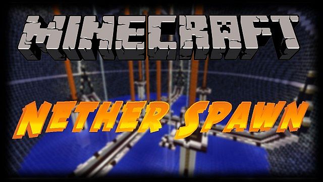 Custom Server Spawn! [Nether Based Theme] Minecraft Map