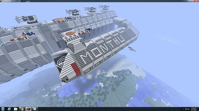 Battlestar inspired Builds Minecraft Map