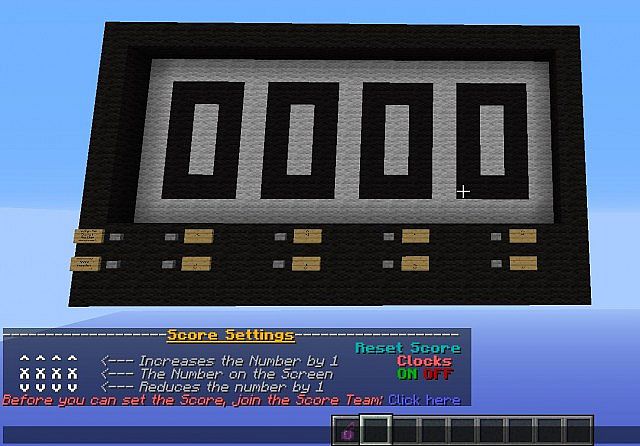 Scoreboard Minecraft