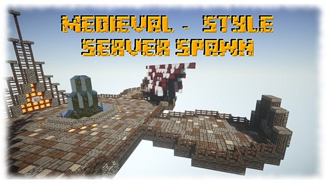 Medieval Server Spawn [Custom Spawn] by abtaylor96 Minecraft Map