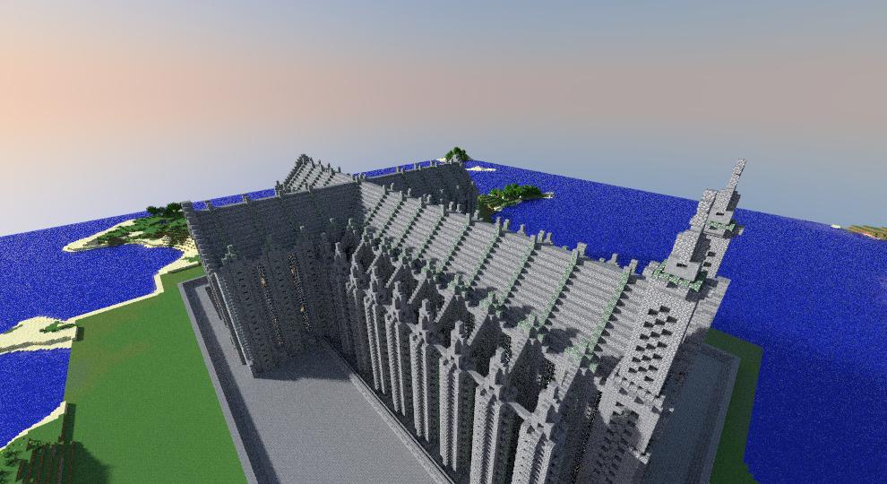 Cathedral of the gods Minecraft Map