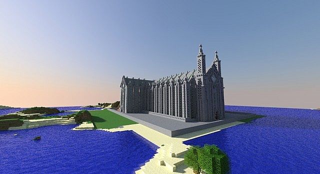 Cathedral of the gods Minecraft Map