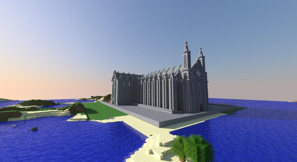 Cathedral of the gods Minecraft Map