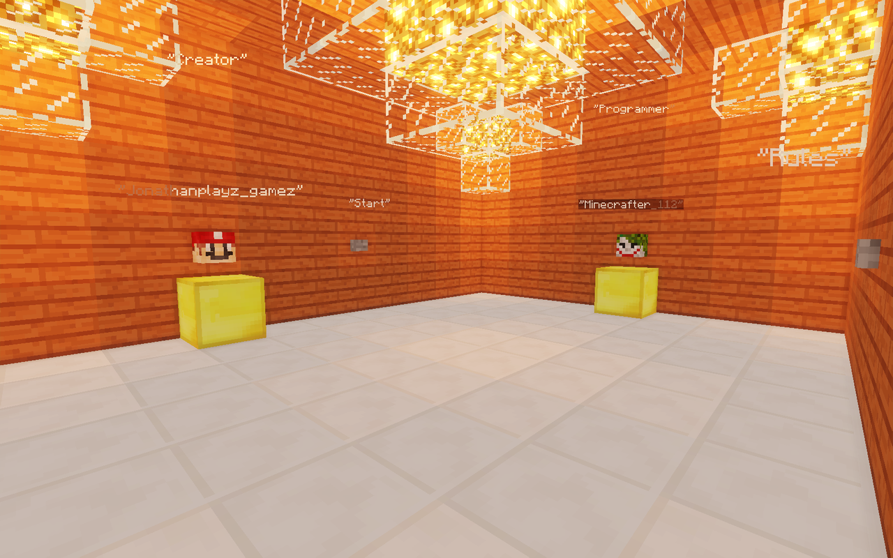 Super Mario Bros. Minecraft Map