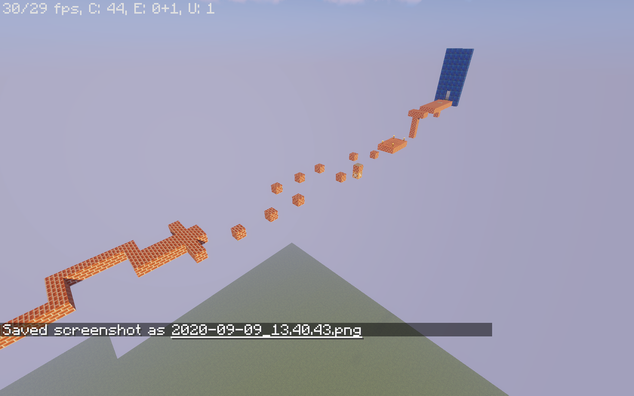 Super Mario Bros. Minecraft Map