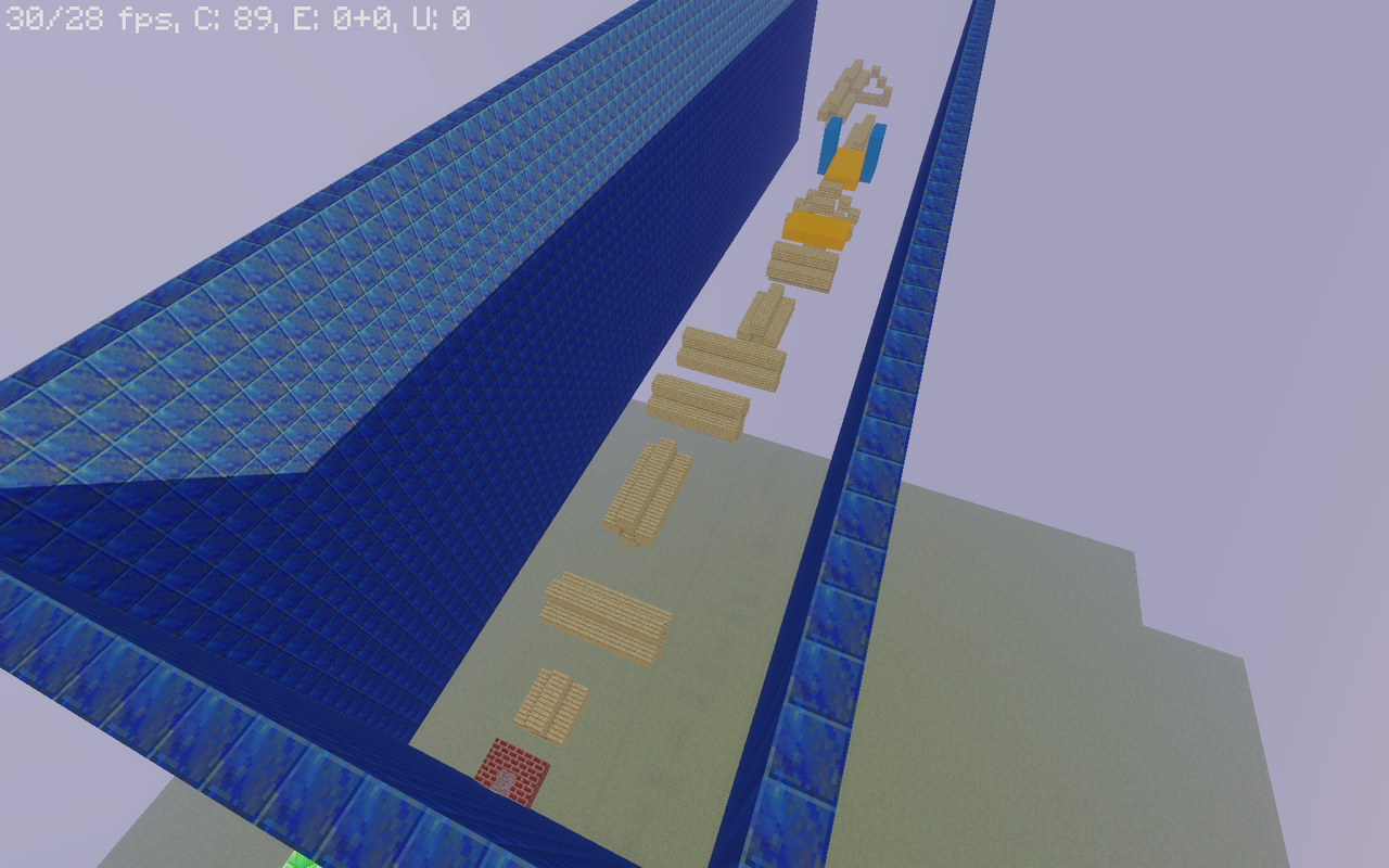 Super Mario Bros. Minecraft Map