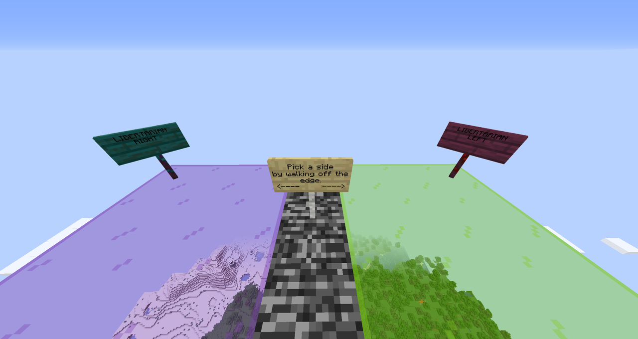 The Political Compass Server Minecraft Server