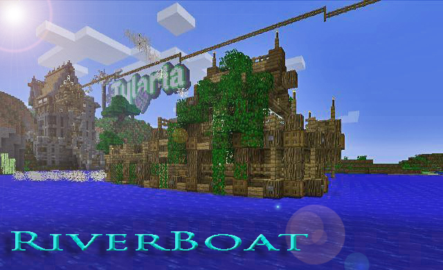 River/Swamp Boat Minecraft Map