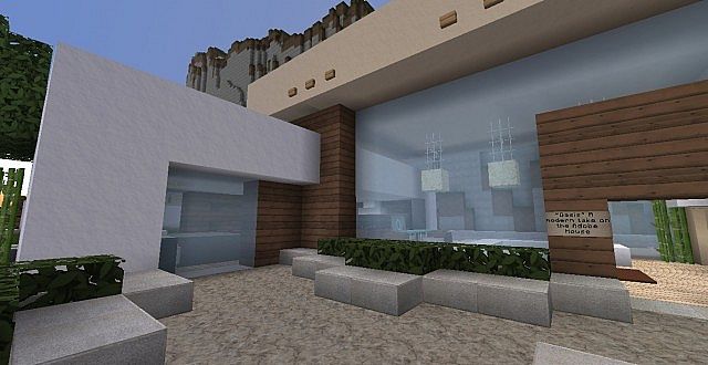 "Oasis" A Modern take on the Adobe home Minecraft Project