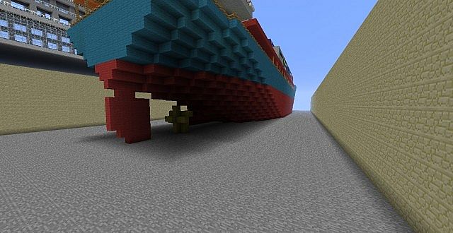 1:1 Maersk Alabama Minecraft Map
