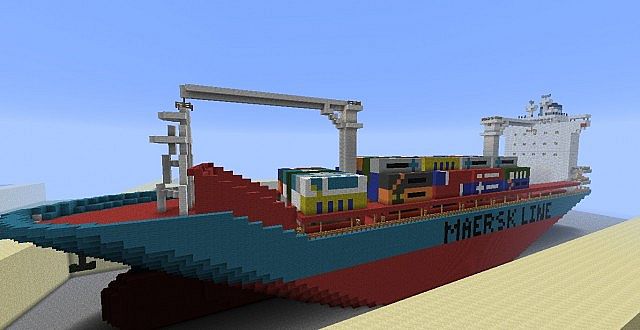 1:1 Maersk Alabama Minecraft Map