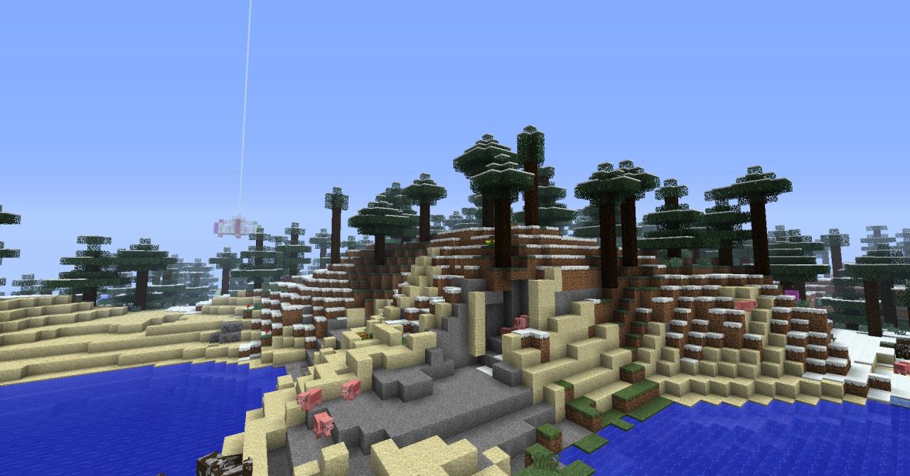 minigame: version 1.0 the snowy war Minecraft Map