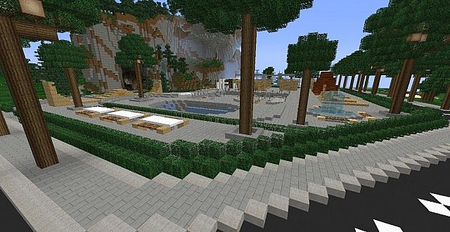 skate park in ferracorbserveur Minecraft Map