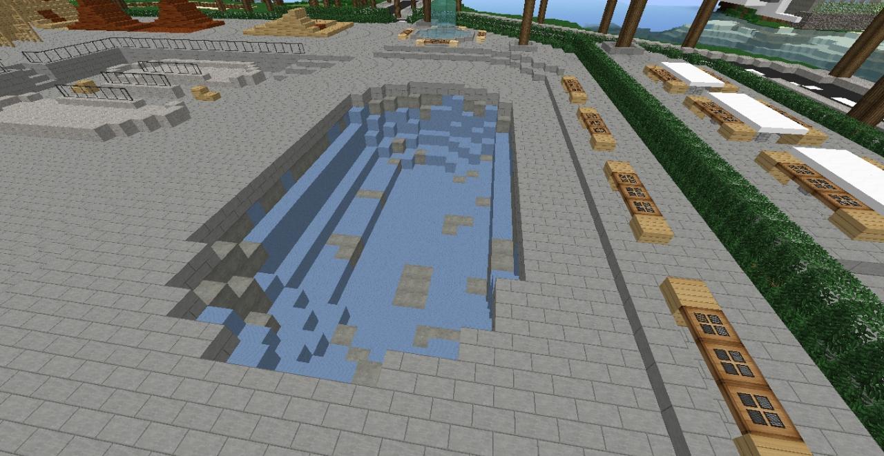 skate park in ferracorbserveur Minecraft Map