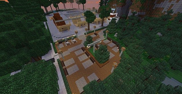skate park in ferracorbserveur Minecraft Map
