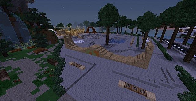 skate park in ferracorbserveur Minecraft Map