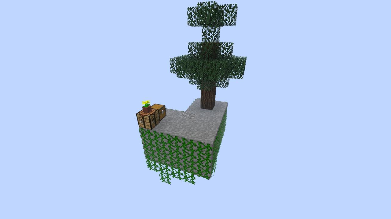 SkyRock: The Impossible Skyblock Minecraft Map