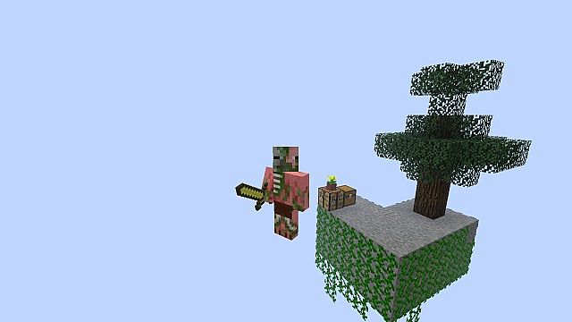 SkyRock: The Impossible Skyblock Minecraft Map