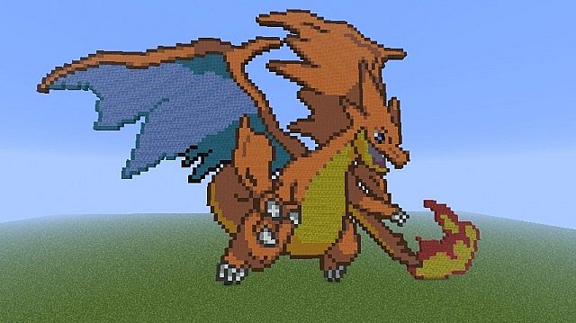 Mega Charizard (Pokemon Y) Minecraft Map