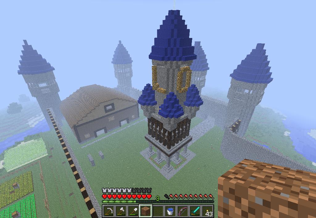 Castle Clock Tower Minecraft Map