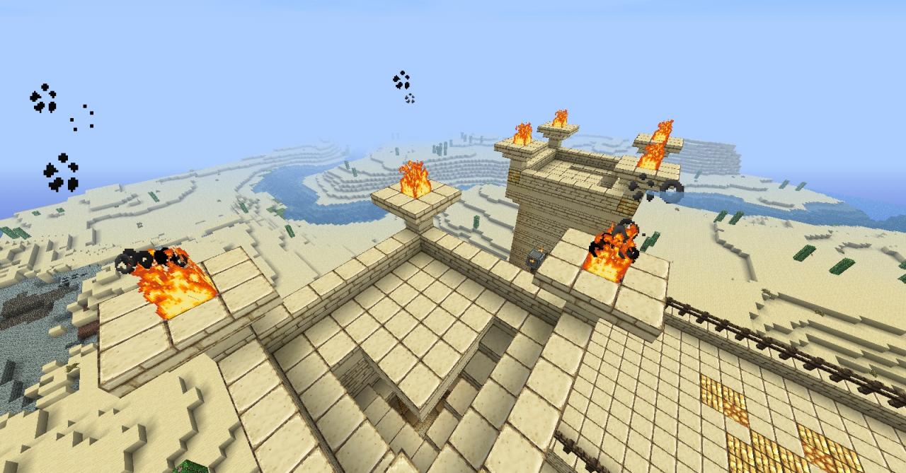 Desert Castle Minecraft Map