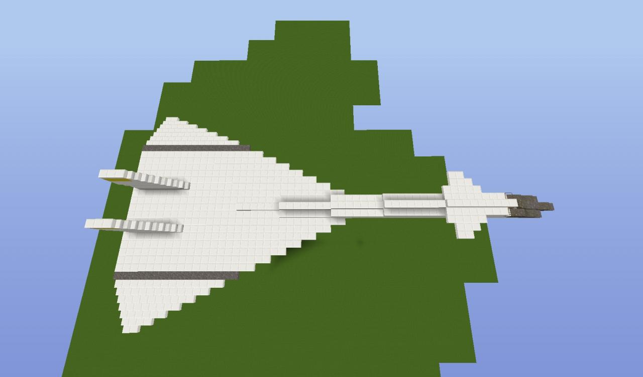 XB-70 Valkyrie (1 to 1 scale) Minecraft Map