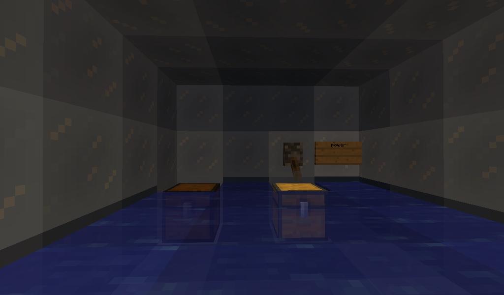 working walk in freezer Minecraft Map