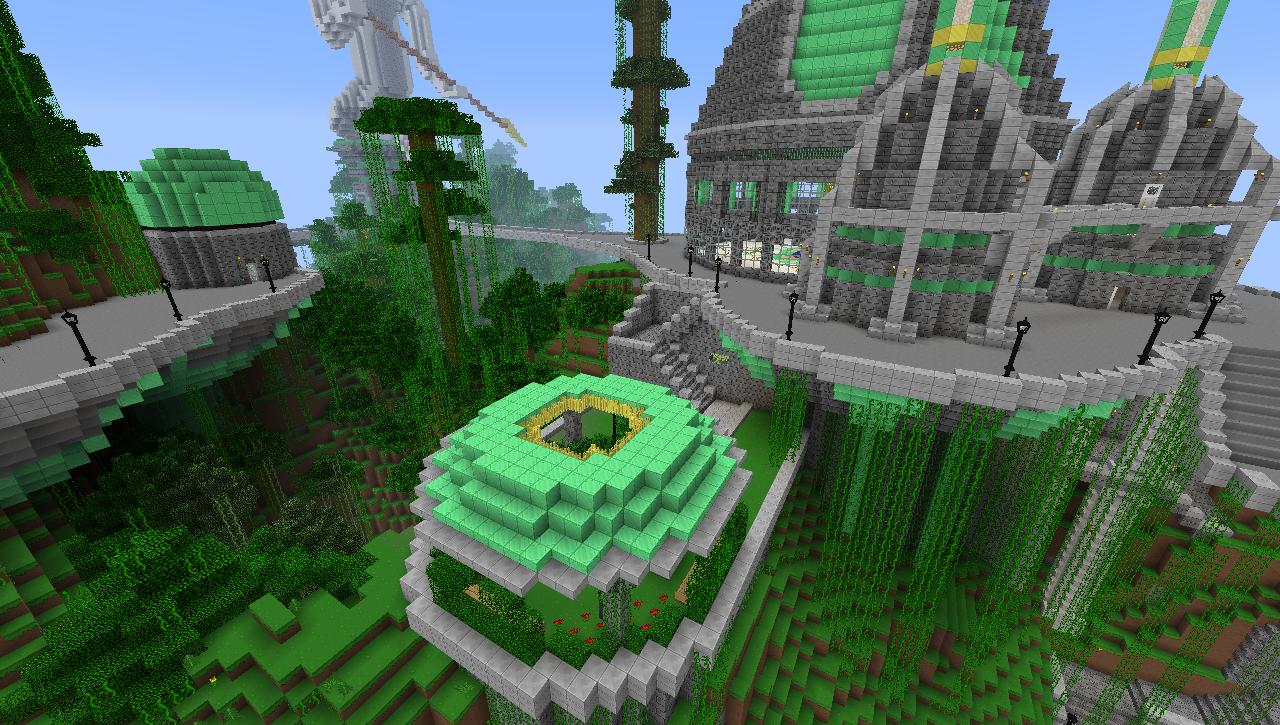 Jungle Complex Minecraft Map