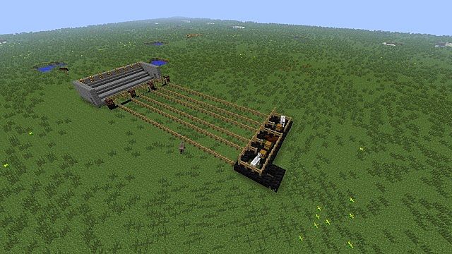Horse races Mini course Minecraft Map