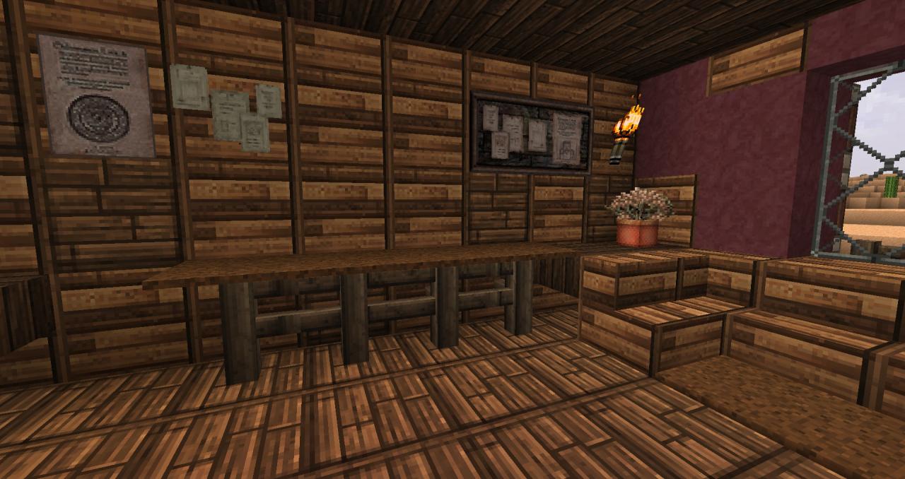 Minecraft Bank - Wild West Project Minecraft Map