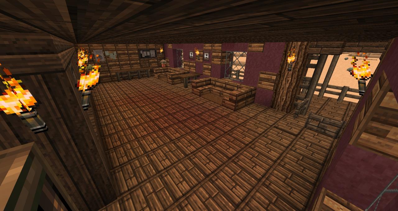 Minecraft Bank - Wild West Project Minecraft Map