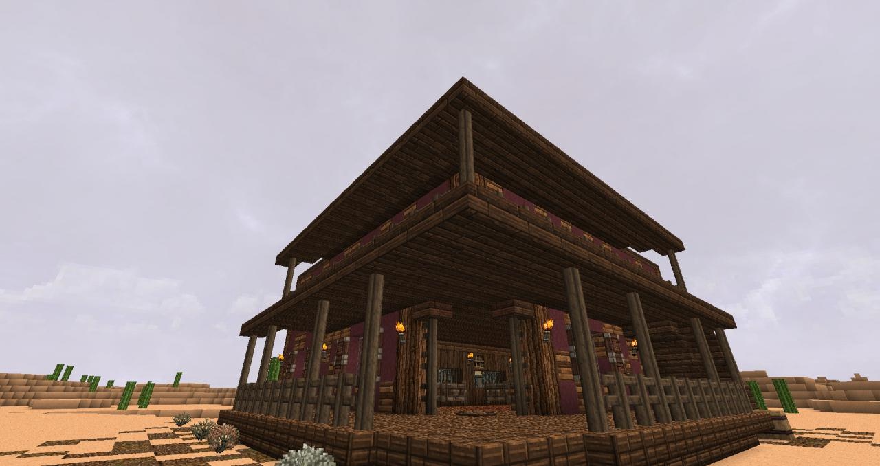 Minecraft Bank - Wild West Project Minecraft Map