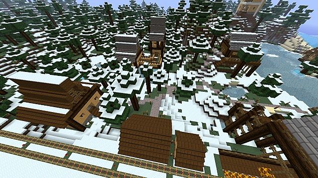 Siberian Settlement Minecraft Map