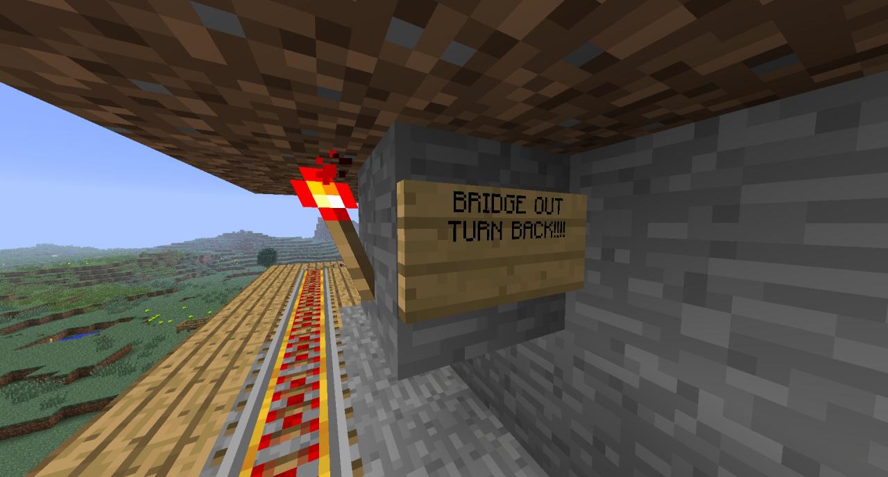 The Mine Ride [Rollercoaster Project] Minecraft Map