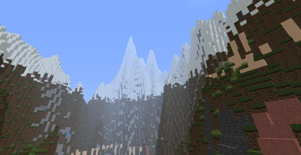 Arksalden: Custom Terrain Minecraft Map