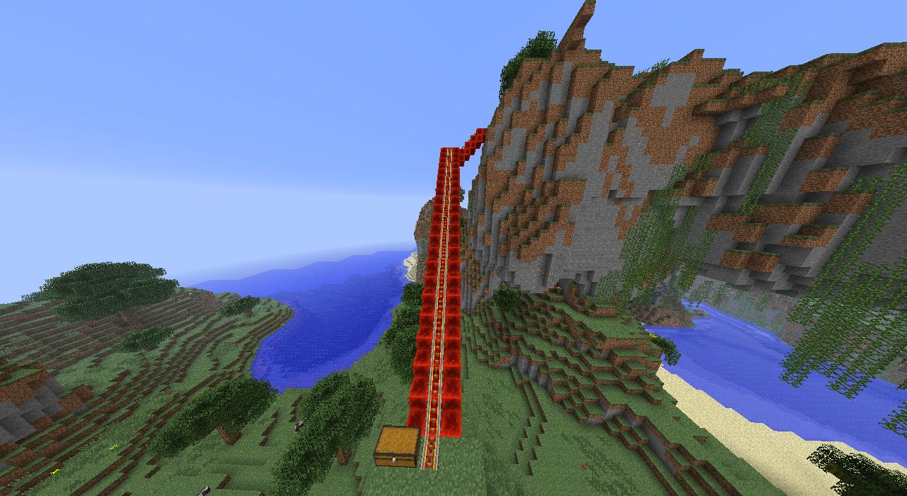 Minecraft Rollercoaster Project (Contest) Minecraft Map