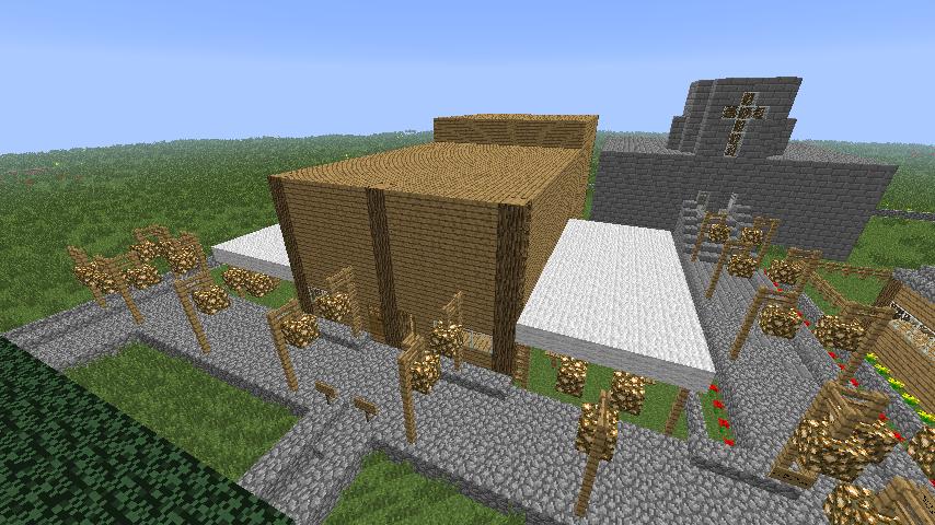 School Project (Town) Minecraft Map