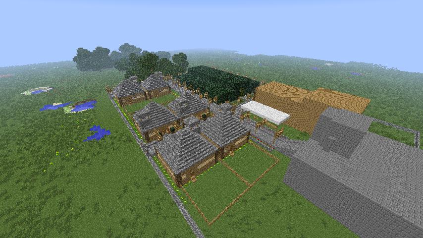 School Project (Town) Minecraft Map