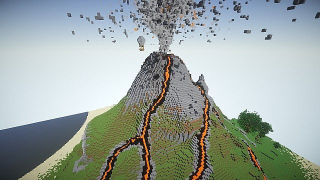 My World: Vulcano Stronghold Minecraft Map
