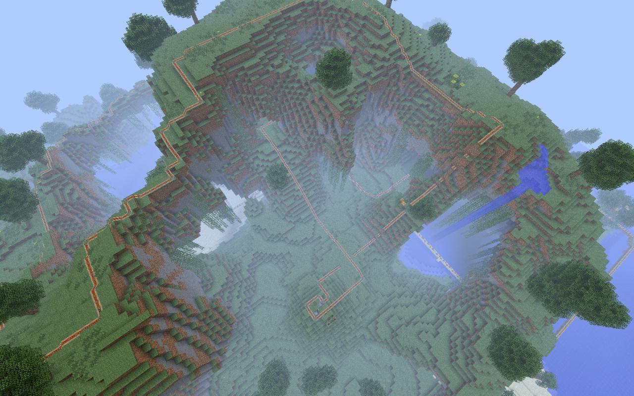 freaky coaster Minecraft Map