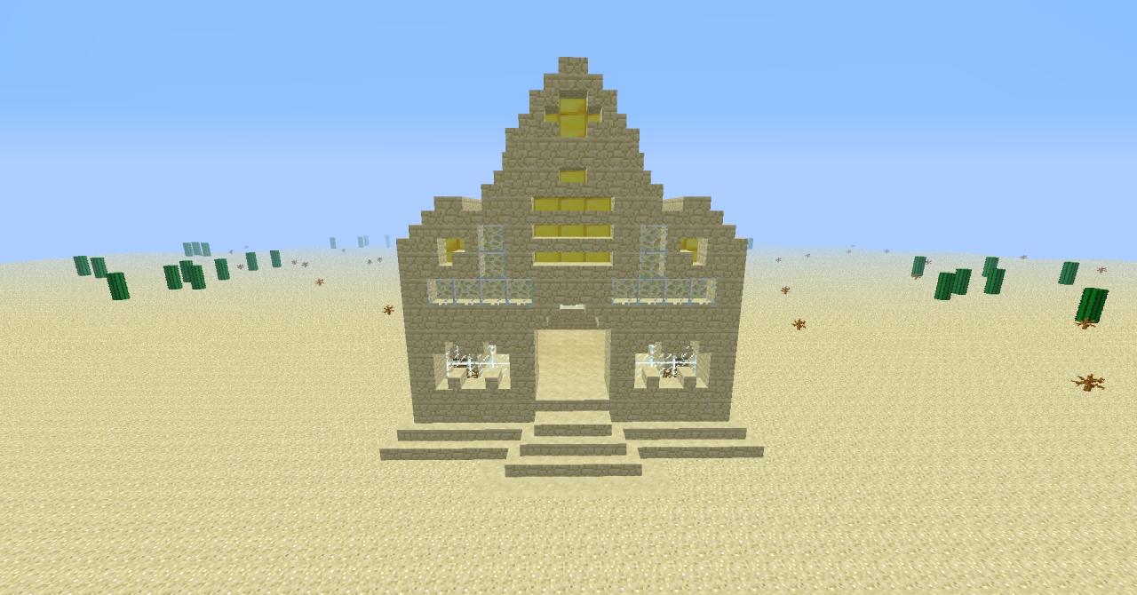 dessert town Minecraft Map