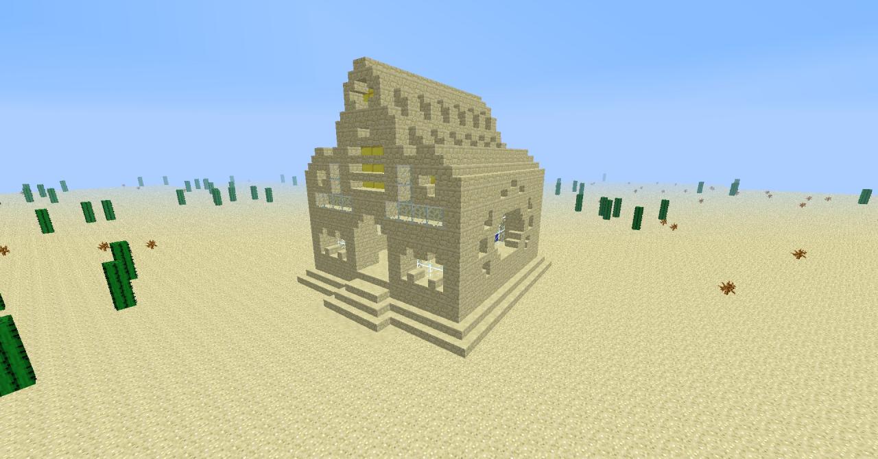 dessert town Minecraft Map