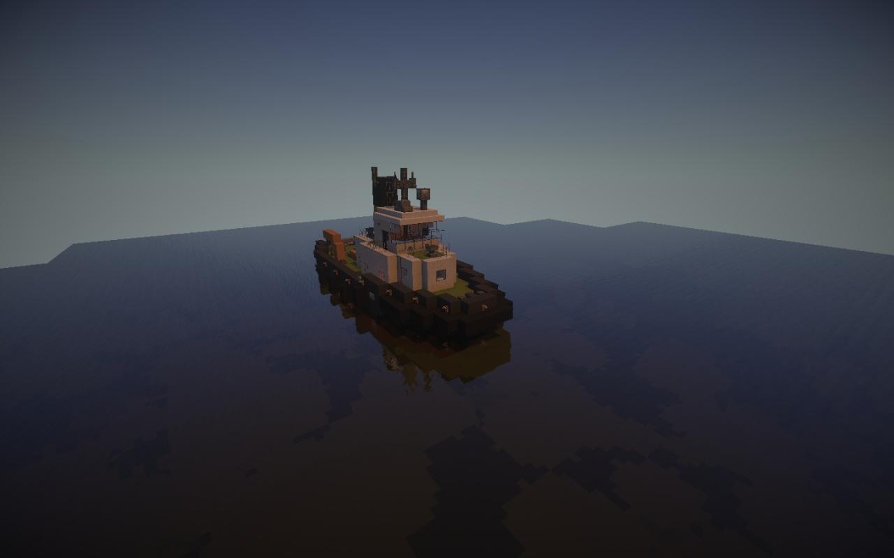 Amma Habby v. (A minecraft tugboat) Minecraft Map