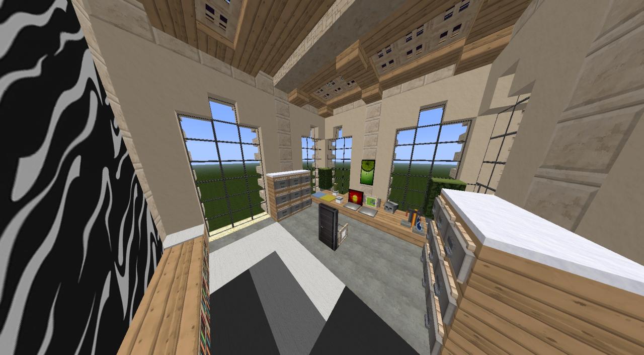 Modern Palace Minecraft Map